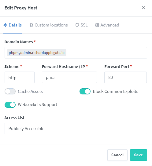 How To Set Up Phpmyadmin With Mariadb On Portainer With Nginx Proxy Manger Richard Applegate